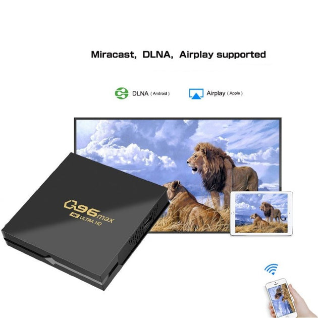 TV Box 4k Android 10 Transformar TV Smart 96MAX Internet